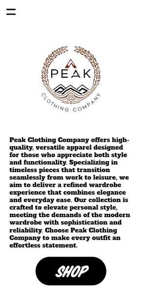 Peak Clothing Company, LLC