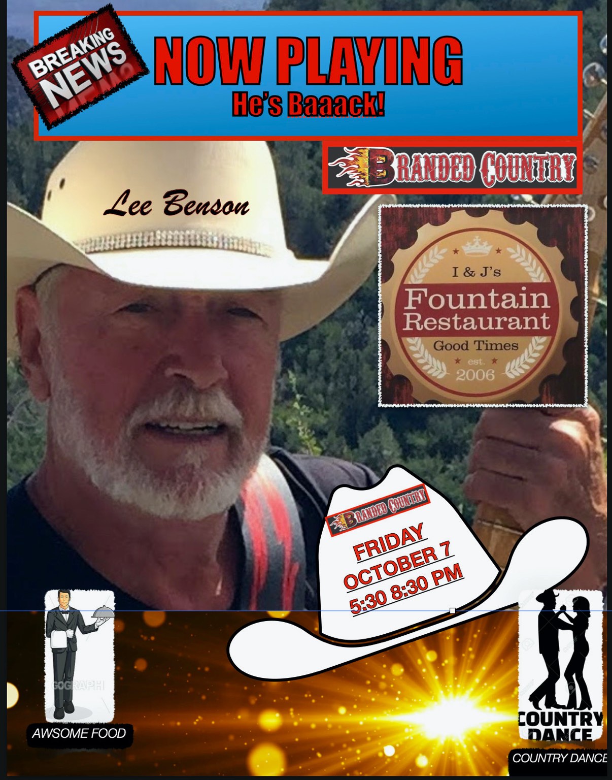 BRANDED COUNTRY / Lee Benson