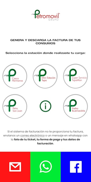 Facturación - Grupo Petromovil