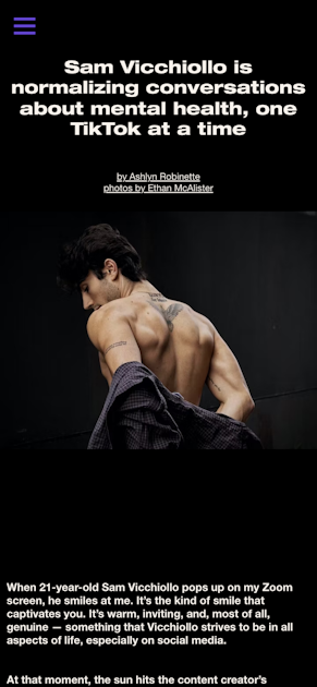 Sam Vicchiollo Story - UNIA magazine